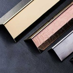 PVD COATED STAINLESS STEEL L / ANGLE CHANNEL PROFILE - Aluminium coil ...