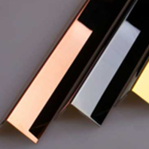 PVD COATED STAINLESS STEEL L / ANGLE CHANNEL PROFILE - Aluminium coil ...